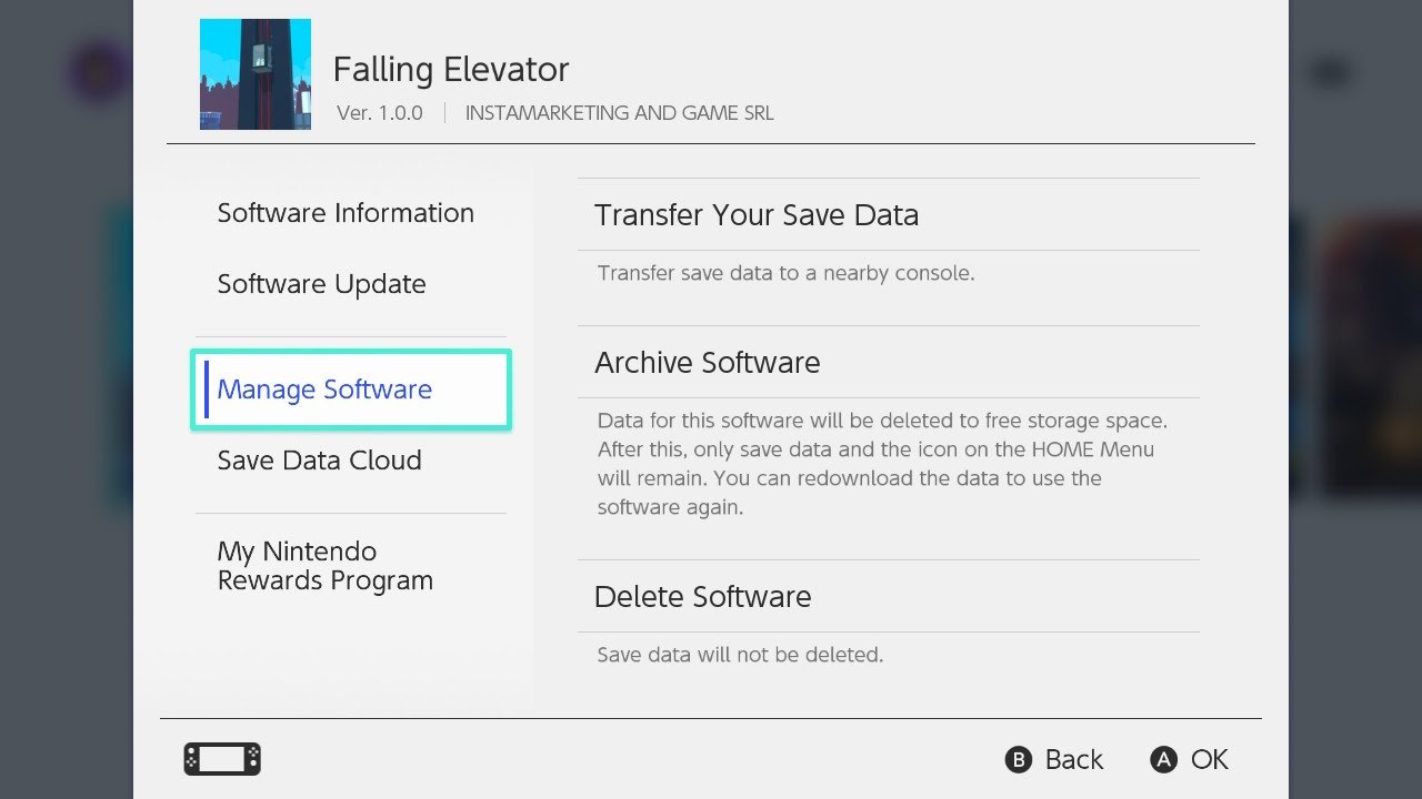 Falling Elevator Switch Review - The Game Slush Pile